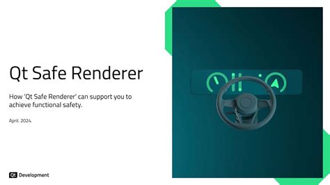 Qt Safe Renderer를 활용한 기능 안전 신뢰성 있는 소프트웨어 개발 Youtube