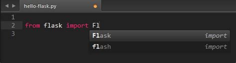 Python Why The Sublimecodeintel Plugin Doesnt Show Autocompletion For The Flask Module