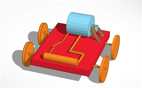 3d Design Lightning Car Tinkercad