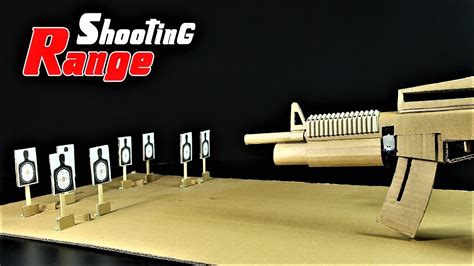 How To Make Gun SH TING Range Board Game YouTube