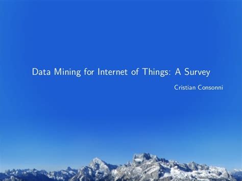 Cloud Computing And Networking Course Paper Presentation Data Minin