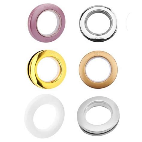커튼 버클 43mm 아일렛 링 블라인드 용 원형 슬라이드 클립 그로밋 장식 액세서리 티몬