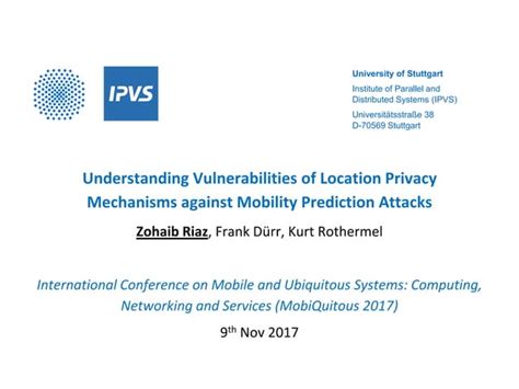 Conference Talk Understanding Vulnerabilities Of Location Privacy