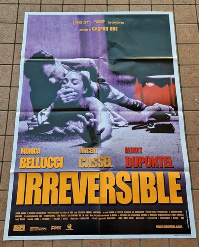Irreversible Gaspar Noe Monica Bellucci Cassel Manifesto Originale 1ed