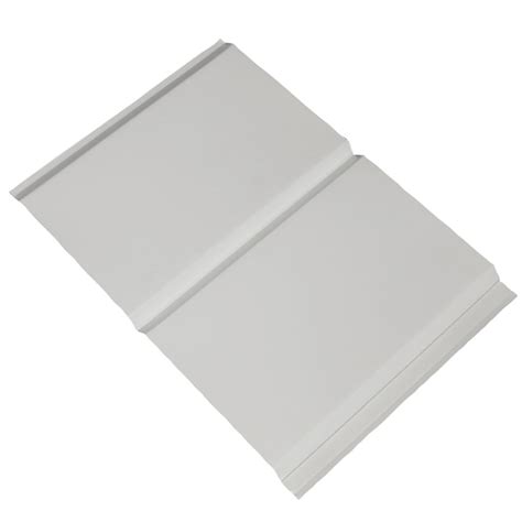 Amerimax 13 In X 144 In White Aluminum Solid Soffit In The Metal Siding Trim And Soffit Department