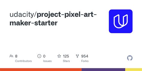 GitHub Udacity Project Pixel Art Maker Starter