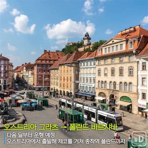 여행honey 따끈따끈한 신상 유럽 기차여행 루트 나무뉴스