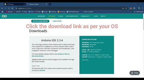 Arduino Ide Download Guide Arduino Arduinoproject Arduinoide Youtube