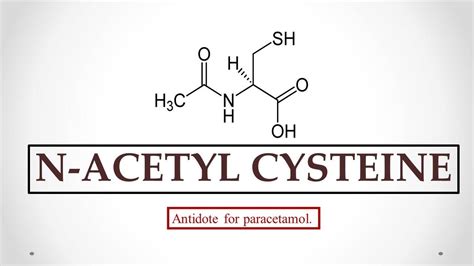 Nac Nacetylcysteine Benefits Dosage Side Effects