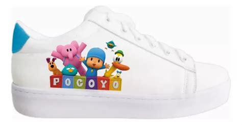 Tenis De Pocoyo Niño Niña Hombre Mujer Film Meses Sin Interés