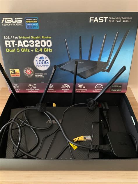 Asus Rt Ac Tri Band Gigabit Wifi Router With Mu Mimo Computers Tech Parts Accessories