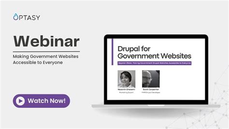 optasy on linkedin drupal accessibility govtech webinar drupalforgov drupaldevelopment…