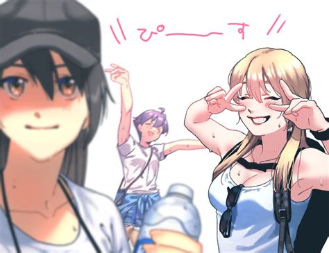 Nagato Prinz Eugen And Sakawa Kantai Collection Drawn By Shishanmo