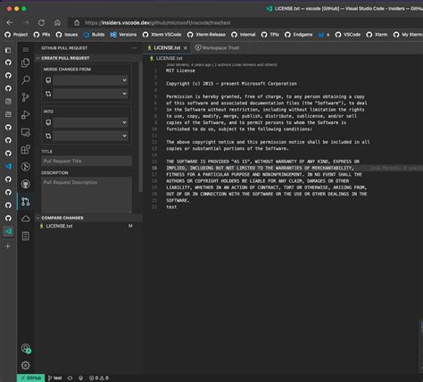 Unable To Create Pr In Web · Issue 3528 · Microsoftvscode Pull