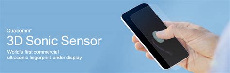 Qualcomm Presenterar 3d Sonic Sensor Sensor Läser Fingeravtryck Med Ljud Genom Mobilen Skärm