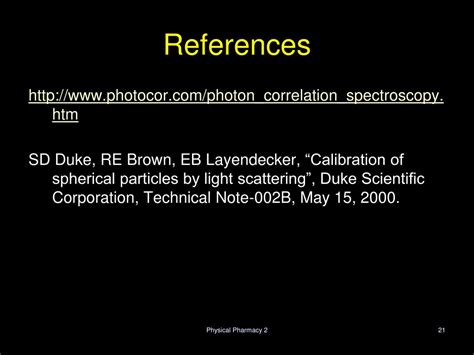 Ppt Particle Size Sizing Technique 3 Laser Diffraction Photon