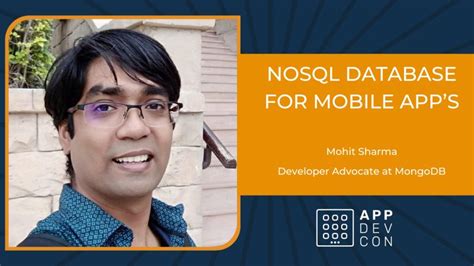 Appdevcon On Linkedin Nosql Database For Mobile Apps Appdevcon Conference