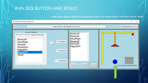 Python Sequence Editor Exampleslide9 Test Engineers Resource