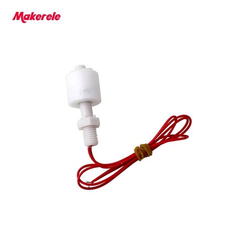 110v PP Material Horizontal Float Switch Down 45mm MK PFS4510 220v Float Switch In Sensors Water