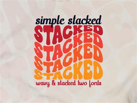 Simple Stacked Font Izukumi Medium