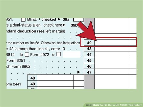 How To Fill Out A US X Tax Return With Form WikiHow