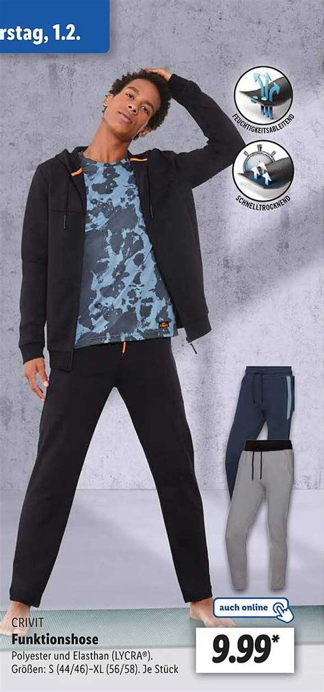 Crivit Funktionshose Angebot Bei Lidl 1prospekte De