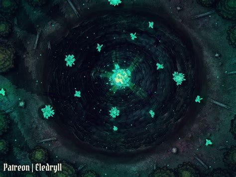 meteor crash site [4k] [20x15] [gridless] dungeon maps map pictures