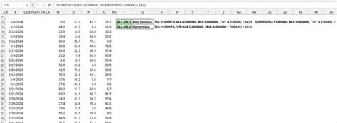 Sumifs Multiple Columns Into One Cell Rexcel