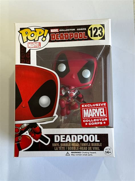 Deadpool Deadpool Marvel Collector Corps Pop Vinyl 123 Ozzie
