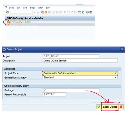 building odata services [3] create odata service discovering abap