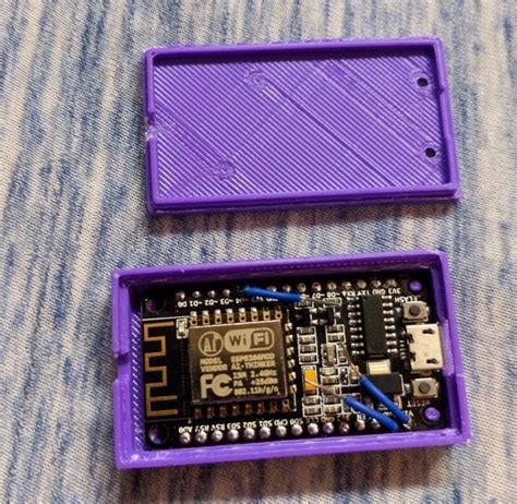 3d Printable Esp8266 Esp 12e Case・cults