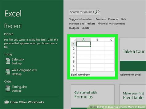 How To Insert A Check Mark In Excel 9 Steps With Pictures