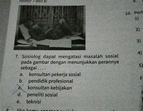 10 Pert 1 2 3 7 Sosiolog Dapat Mengatasi StudyX