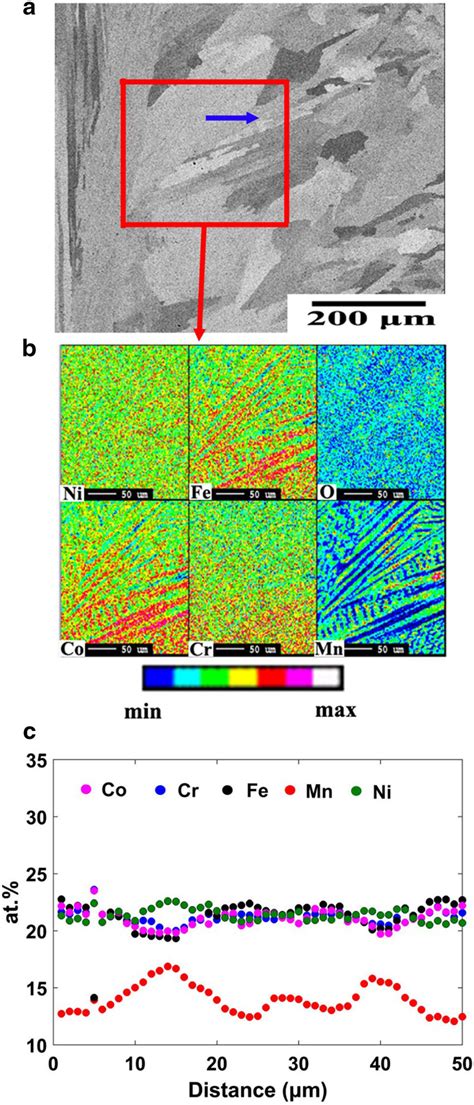 Eb Welded Cocrfemnni Wm A Bse Micrograph Showing Epitaxial Grain Download Scientific Diagram