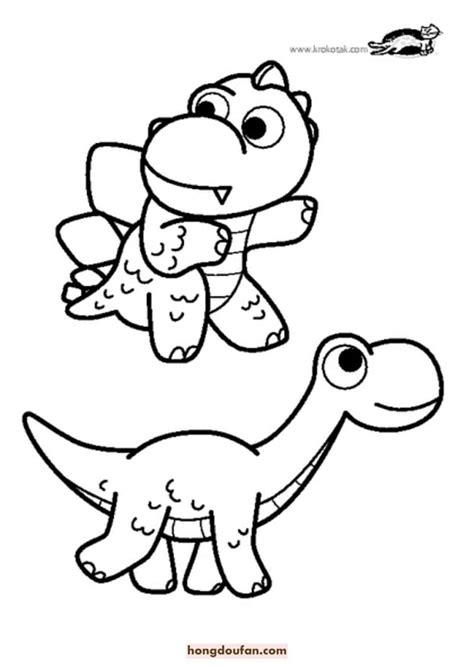 7张幼儿涂色恐龙刺猬母鸡狮子填色图片下载 红豆饭小学生简笔画大全