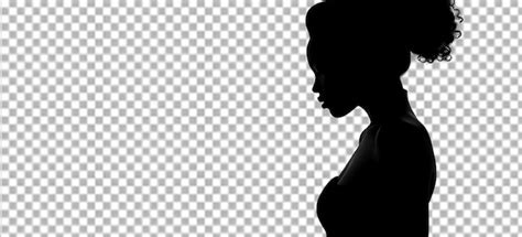 투명 한 배경 에 있는 검은색 사진 프리미엄 Psd 파일