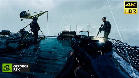 The Dark Water Mission Call Of Duty Mw2 Realistic Ultra Graphics Gameplay [ 4k 60fps Hdr