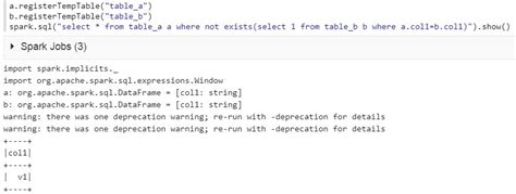 Spark Scala Filter Dataframe Where Value Not In Another Dataframe Stack Overflow