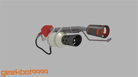 Pyros Flamethrower R Blender