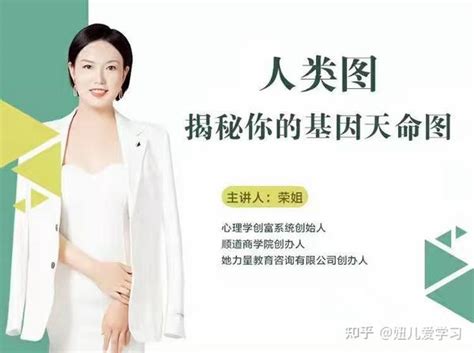 荣姐人类图解读师 揭秘你的基因天命图 知乎