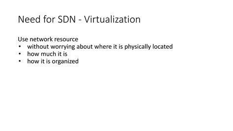 Introduction To Software Defined Networking Sdn Ppt