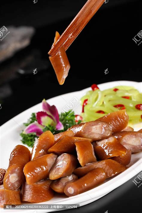 卤猪尾 中国菜系 食品餐饮 摄影素材 汇图网www huitu