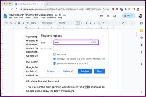 How To Search For A Word In Google Docs On Desktop And Mobile Guiding Tech