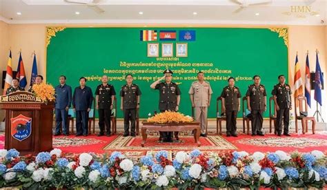 លោកឧត្តមសេនីយ៍ឯក ហ៊ុន ម៉ាណែត៖ ការពង្រឹងប្រៀបការពារជាតិ គឺជាកាតព្វកិច្ចស្របតាមរដ្ឋធម្មនុញ្ញ