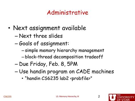 L6 Memory Hierarchy Optimization Iv Bandwidth Optimization Ppt Download