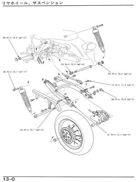 Service Book Honda Vrx400 Part13 Pdf