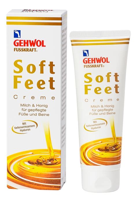 Gehwol шелковый крем для ног с гиалуроновой кислотой fusskraft soft ...