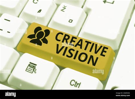 Conceptual Display Creative Vision Business Concept Process Of Purposefully Generating Visual