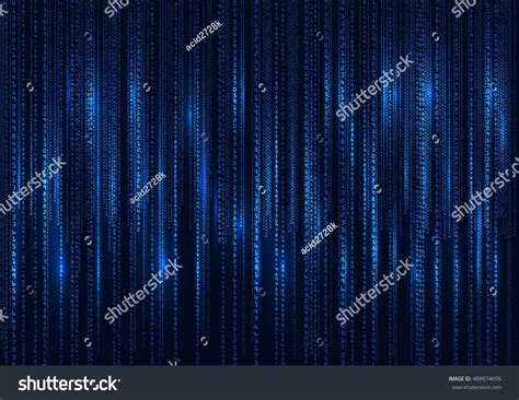 Abstract Technology Background Web Developer Computer Stock Vector Royalty Free 489974695