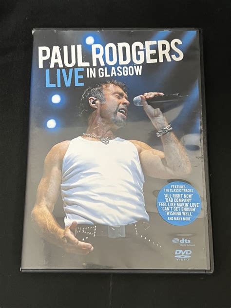 Dvd Paul Rodgers Live In Glasgow Eagle Records Eredv631 管理番号